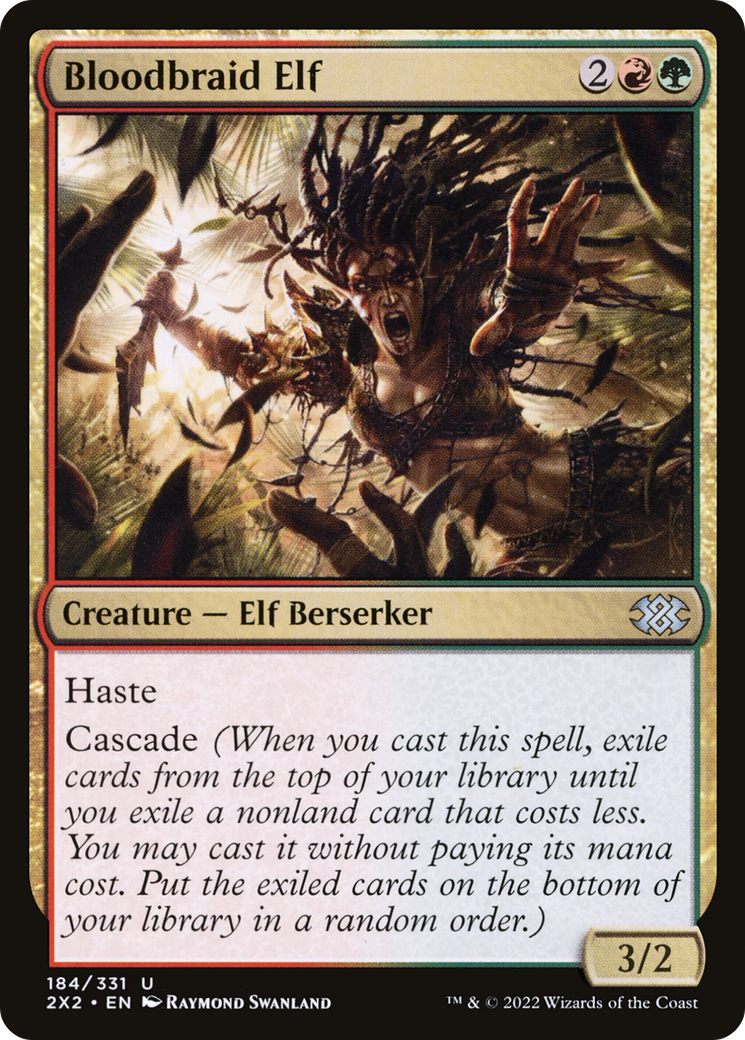 Bloodbraid Elf (2X2-184) - Double Masters 2022 – Danireon Cards & Games
