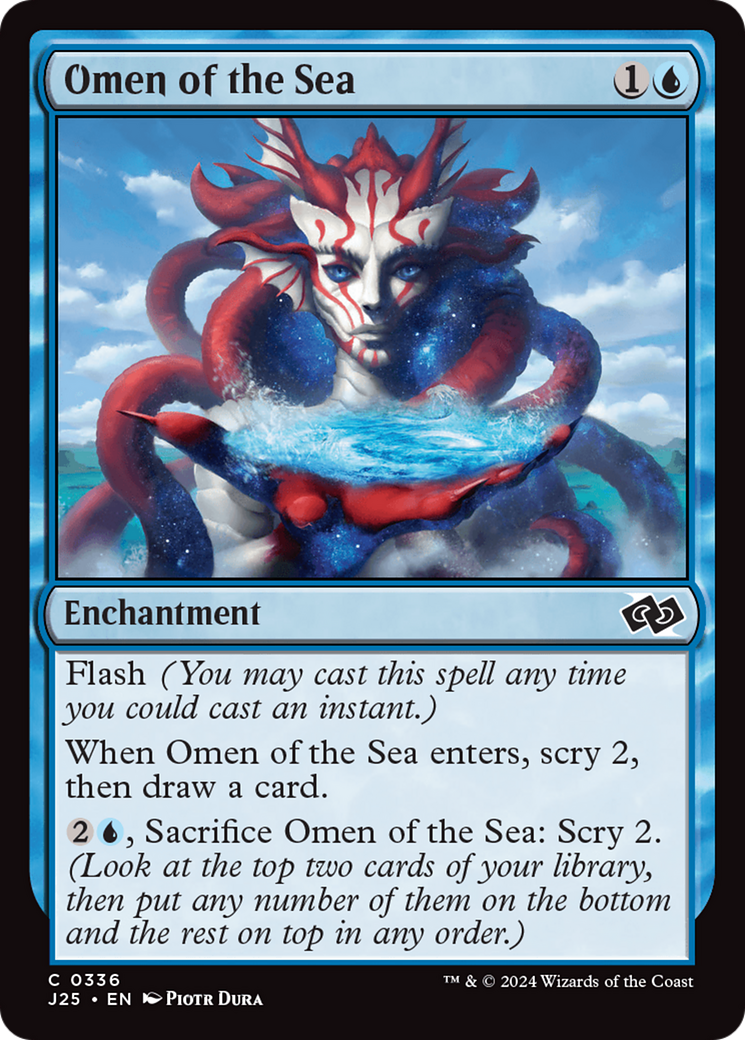 Omen of the Sea (J25-336) - Foundations Jumpstart – Danireon Cards & Games