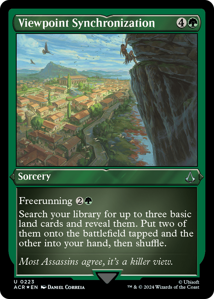 Viewpoint Synchronization (ACR-223) - Assassin's Creed Etched Foil ...