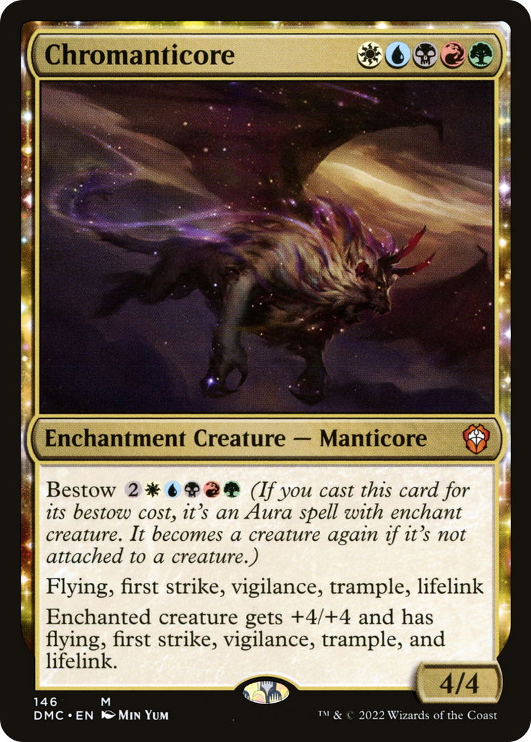 Chromanticore (DMC-146) - Dominaria United Commander: (enchantment ...