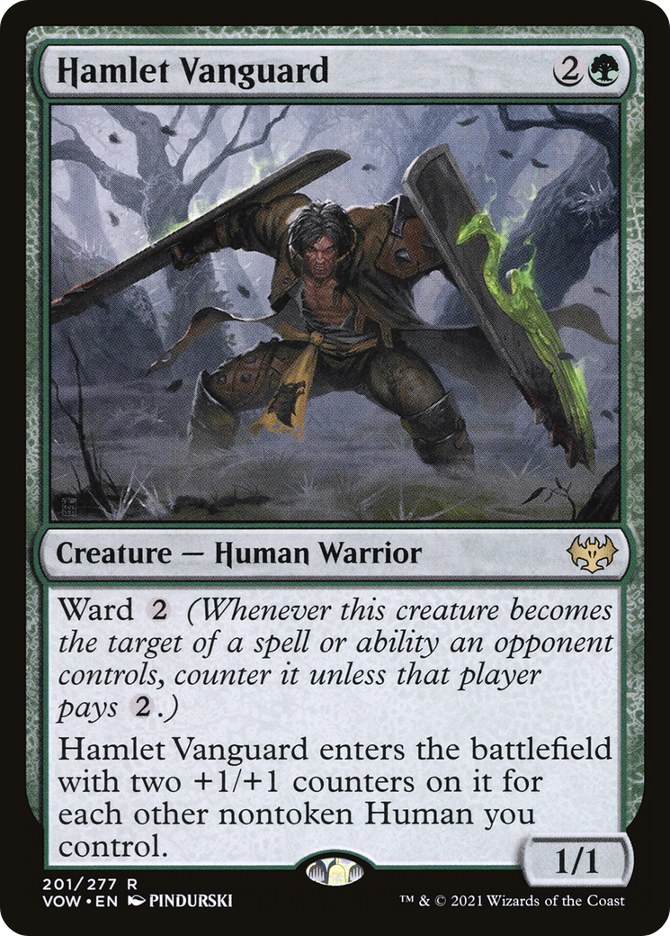 Hamlet Vanguard (VOW-201) - Innistrad: Crimson Vow – Danireon Cards & Games