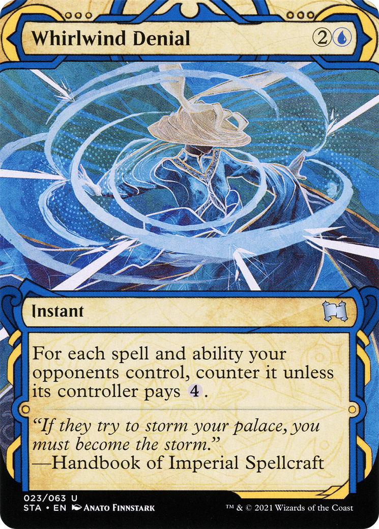 Whirlwind Denial (STA-023) - Strixhaven Mystical Archive: (Showcase) ( – Danireon Cards & Games