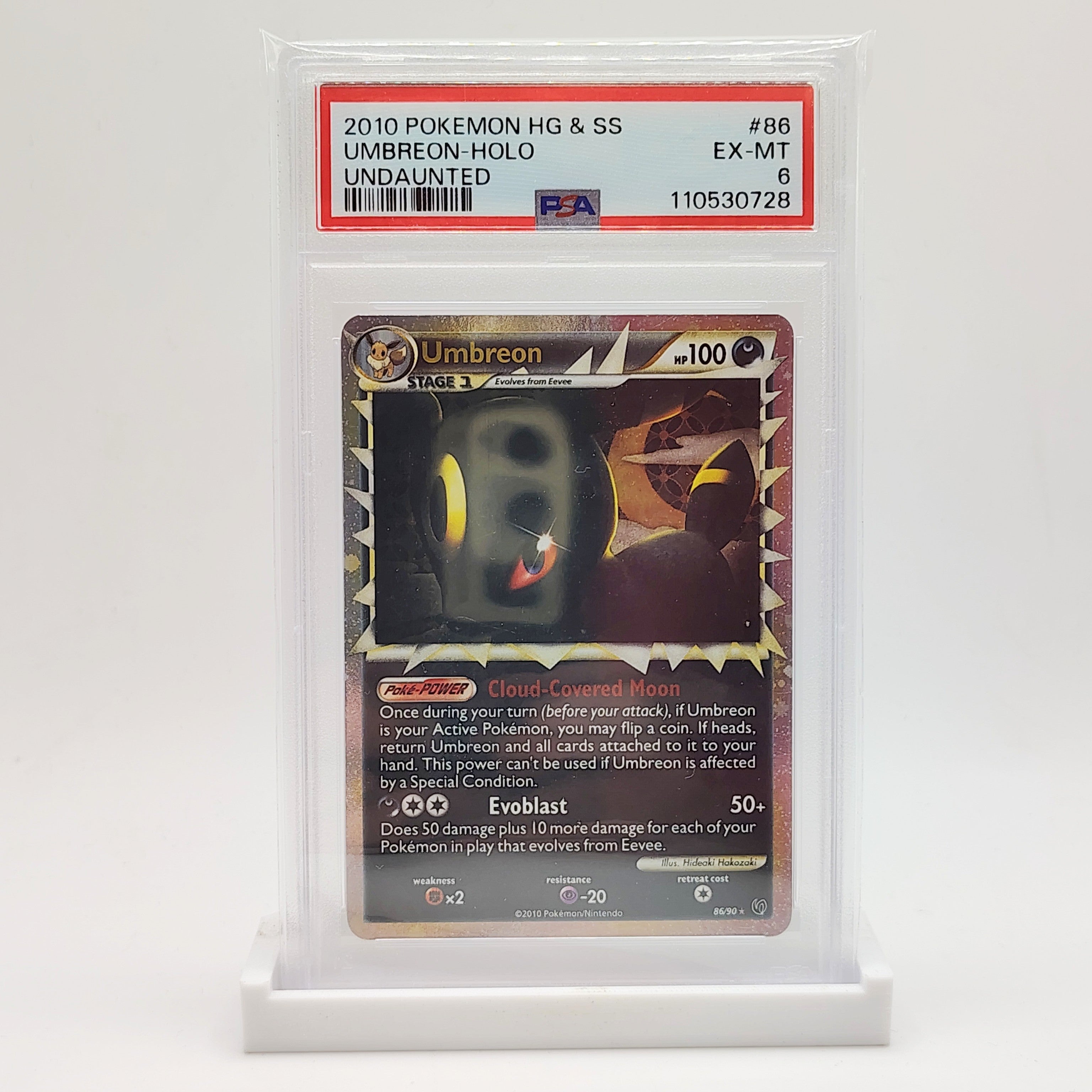 PSA 6 Umbreon Prime Holo - Undaunted English – Danireon Cards & Games