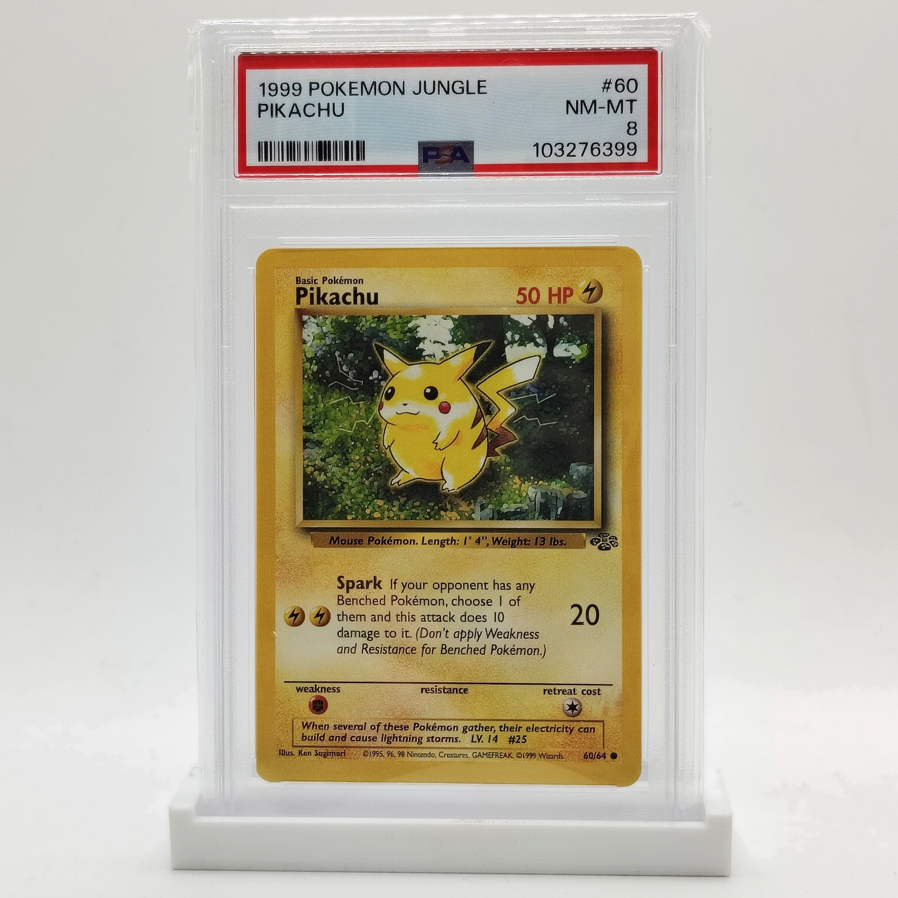 PSA 8 Pikachu - Jungle English – Danireon Cards & Games