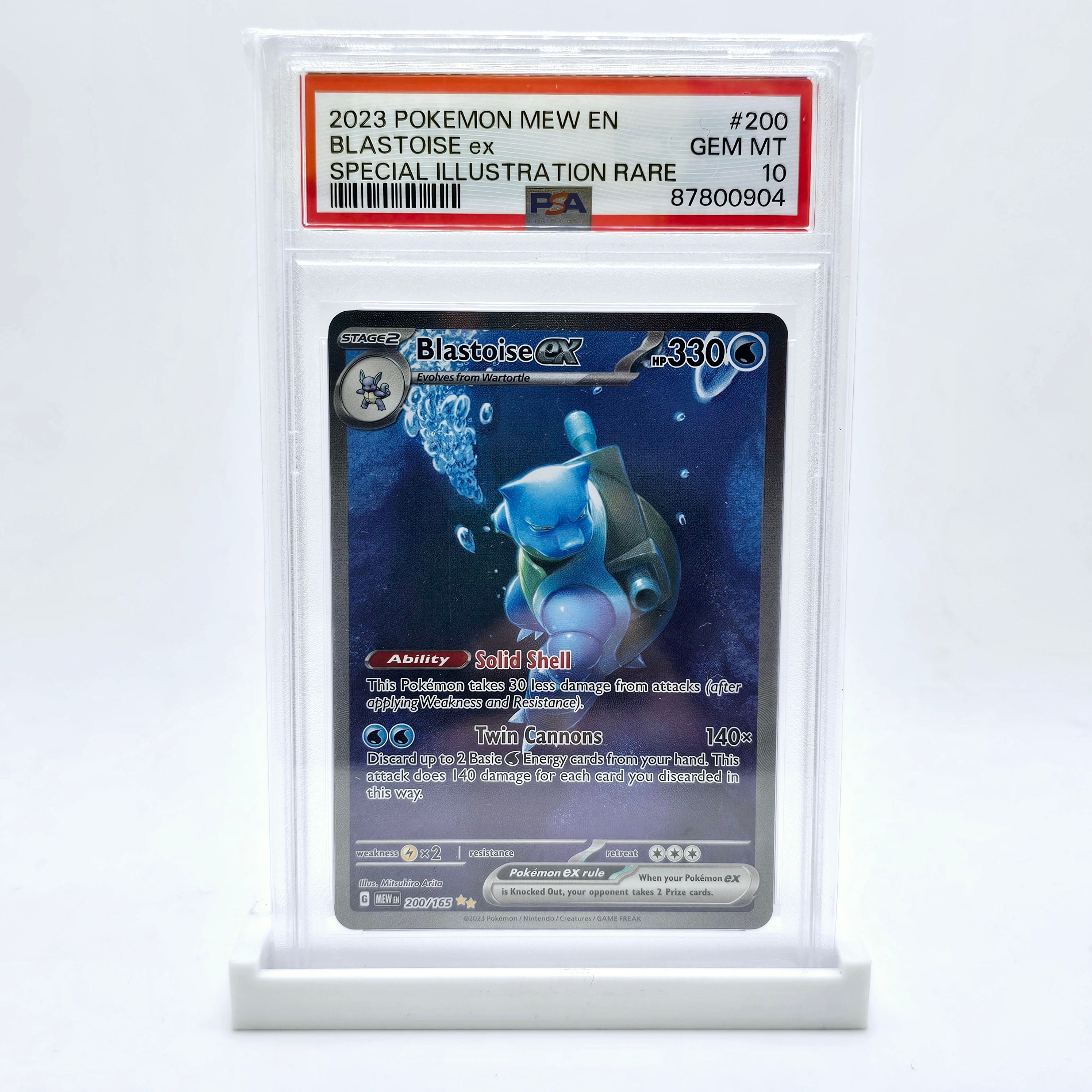 PSA 10 Blastoise Special Illustration Rare - Pokémon 151 – Danireon ...