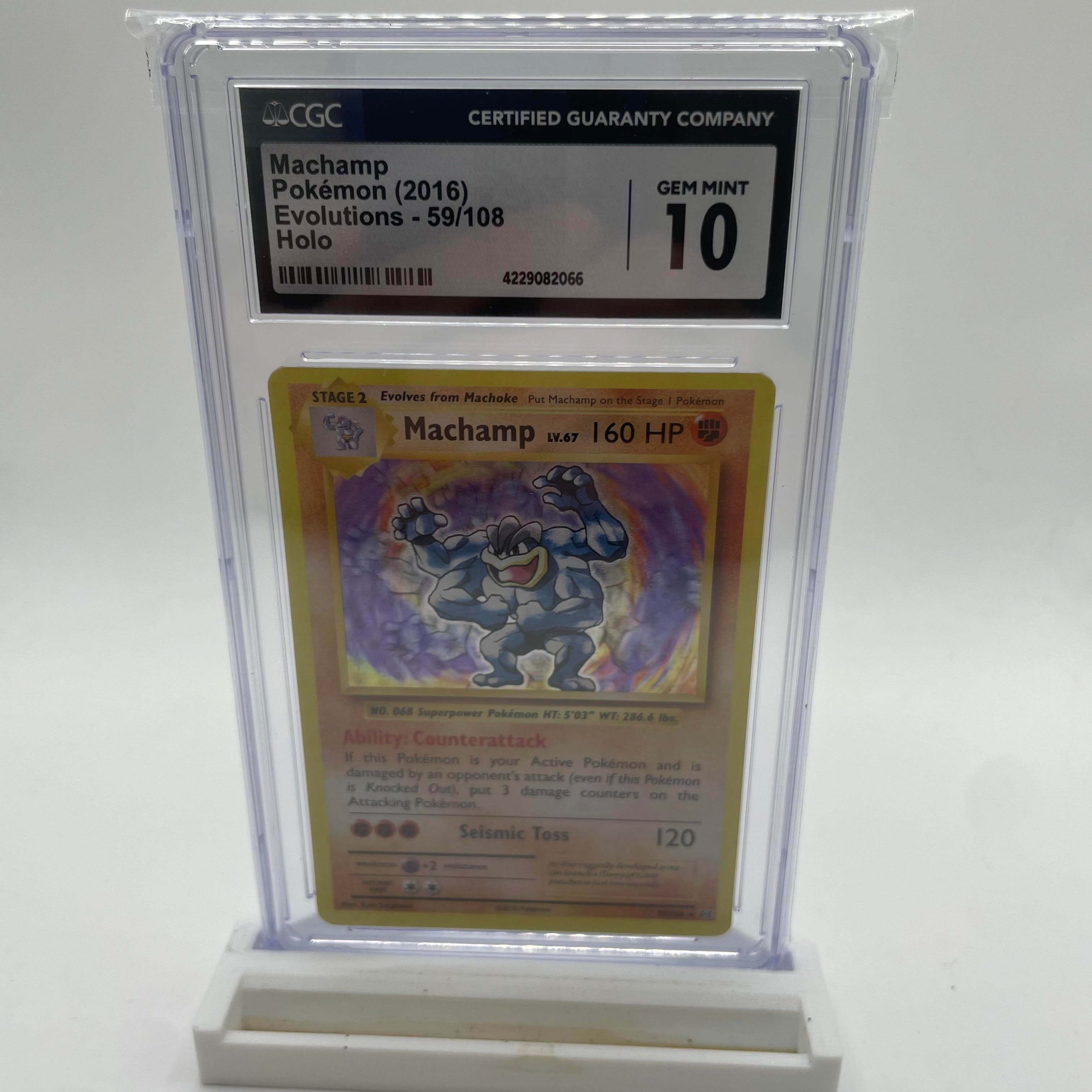 CGC 10 Machamp - Evolutions – Danireon Cards & Games