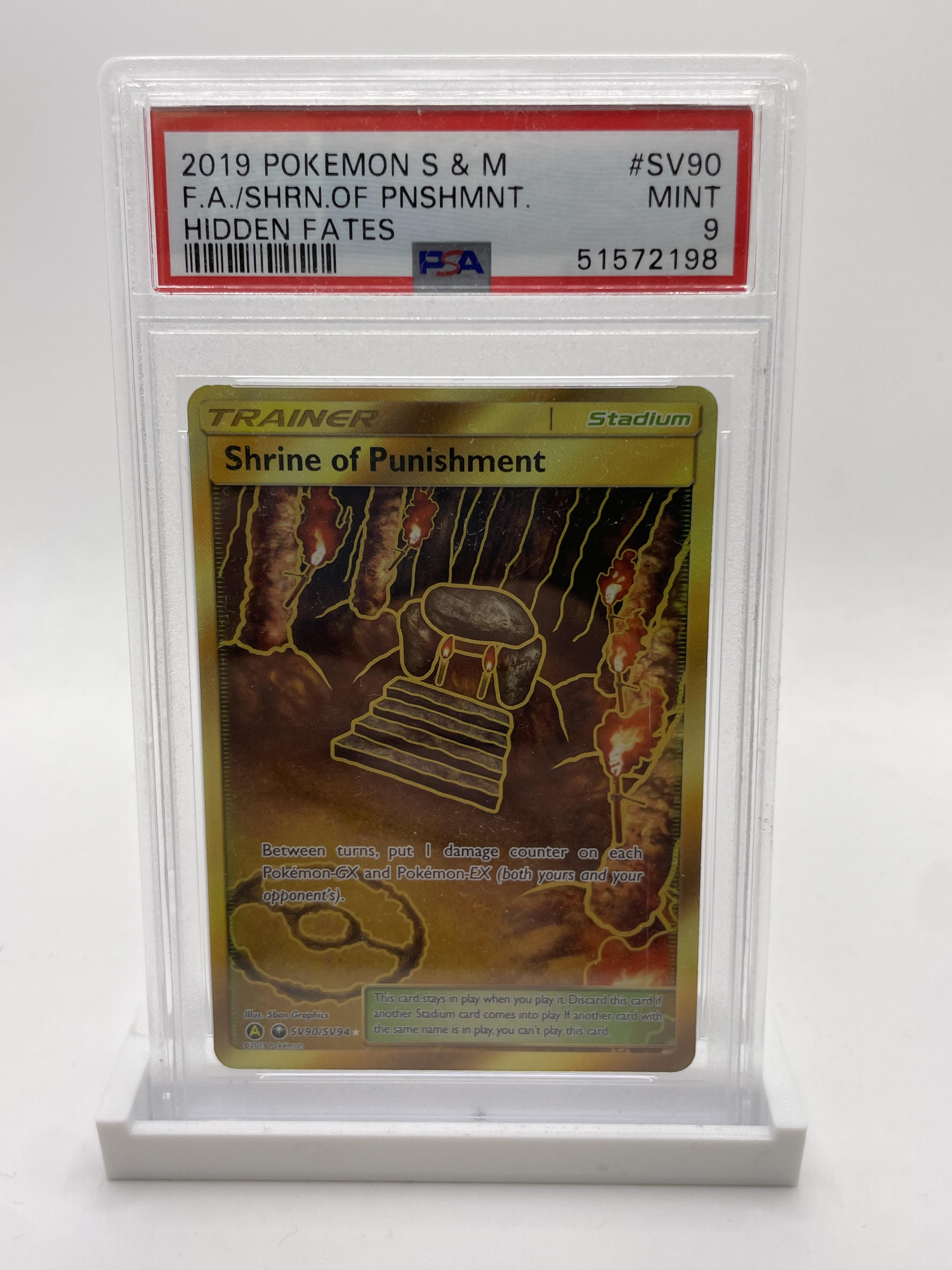 PSA 9 Shrine of Punishment - Hidden Fates – Danireon Cards & Games