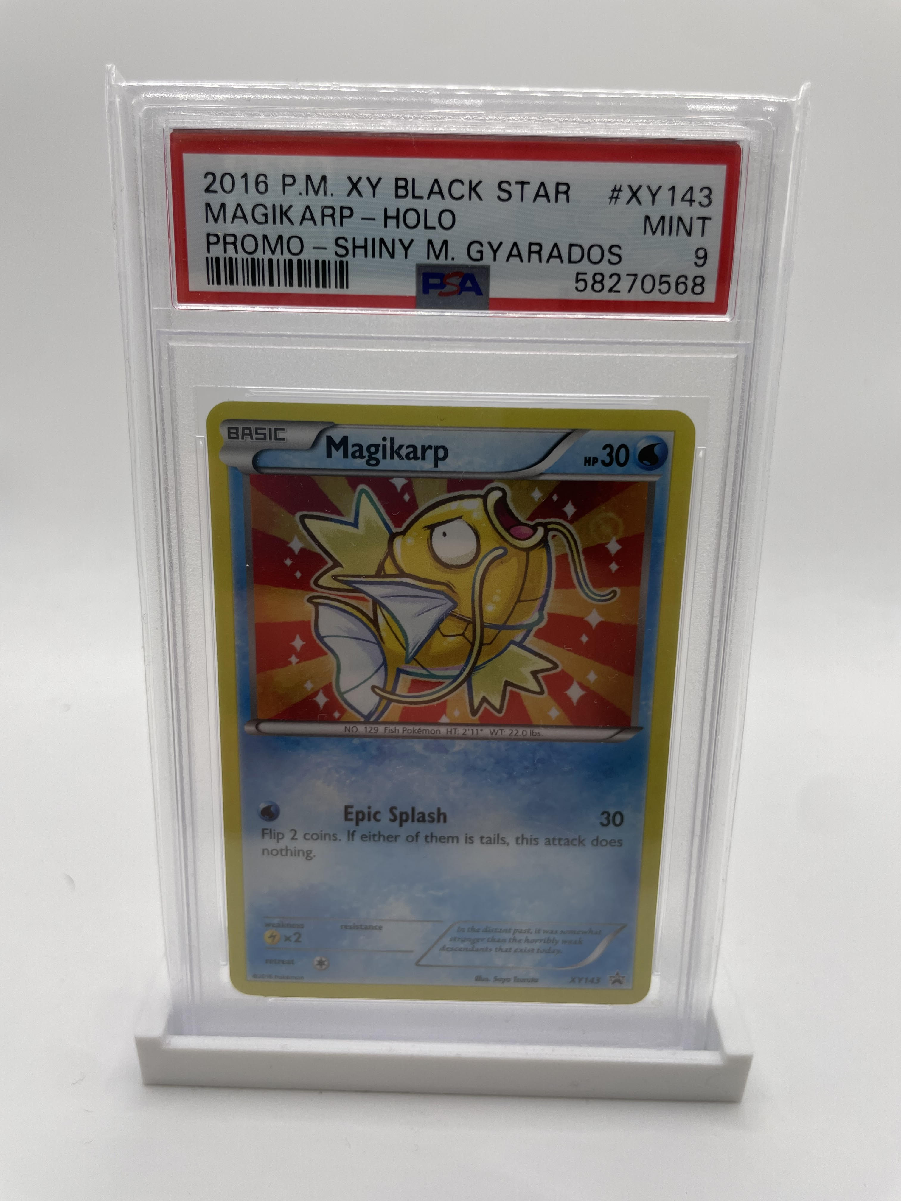 PSA 9 Shiny Magikarp - Black Star Promo – Danireon Cards & Games