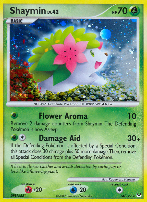 Shaymin (14/127) [Platinum: Base Set] – Danireon Cards & Games