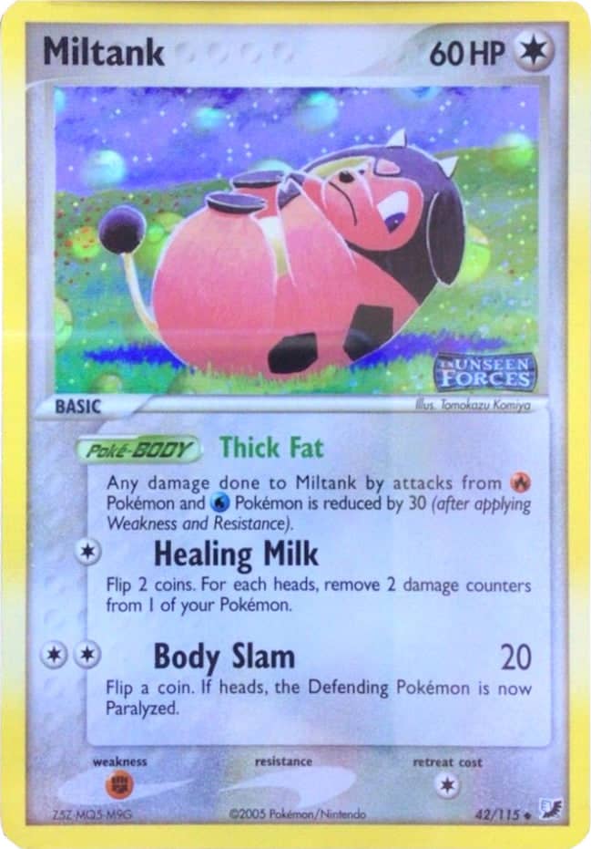 Miltank (42/115) (Stamped) [EX: Unseen Forces] – Danireon Cards & Games