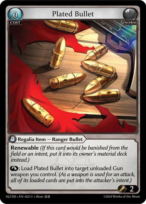Plated Bullet (22) [Alchemical Revolution: Starter Decks] – Danireon ...