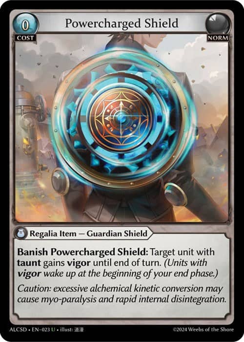 Powercharged Shield (23) [Alchemical Revolution: Starter Decks ...
