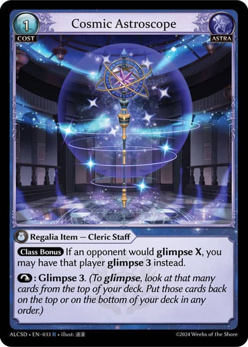 Cosmic Astroscope (33) [Alchemical Revolution: Starter Decks ...