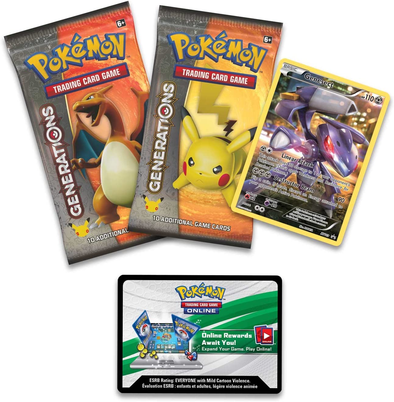 Generations - Mythical Pokemon Collection (Genesect) – Danireon Cards ...