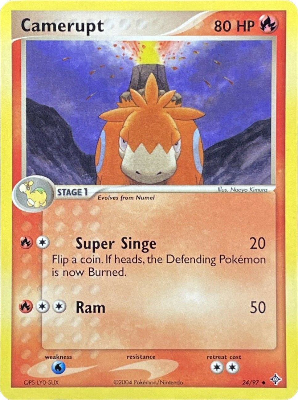 Camerupt (24) [EX Battle Stadium] – Danireon Cards & Games