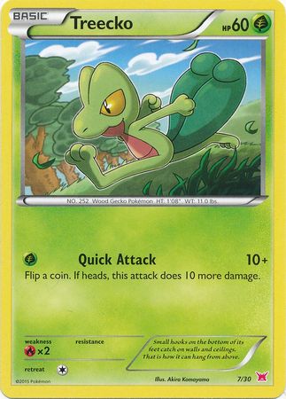 Treecko (7/30) [XY: Trainer Kit 2 - Latias] – Danireon Cards & Games